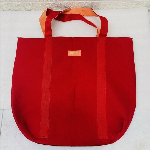 Fitkicks | Bags | Fitkicks Neoprene Reversible Tote Bag 6x 18 | Poshmark